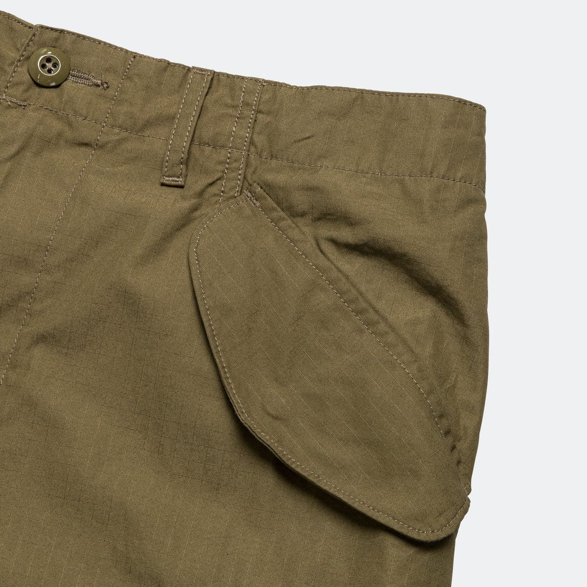 MIL 6 Pocket 80/3 Ripstop Shorts - Olive | UP THERE
