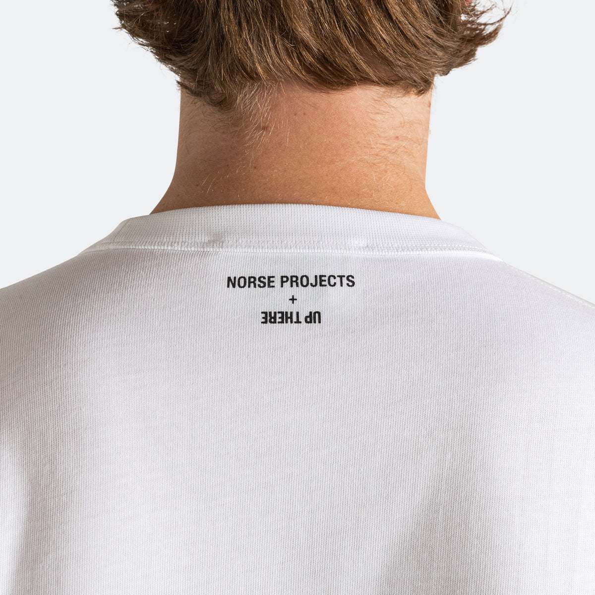 MCH Car Simon Heavy T-shirt x UP THERE - White