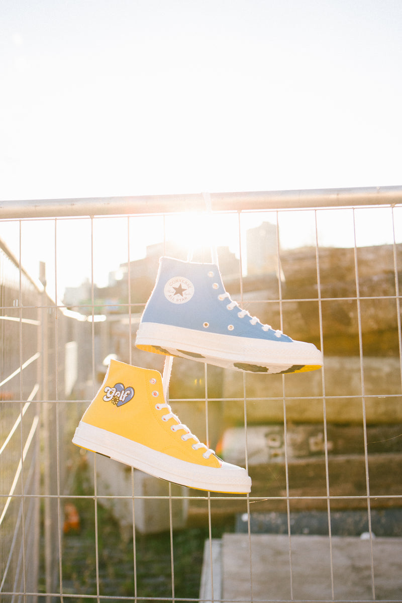 Converse X Tyler The Creator GLF 1970's Chuck Taylor Hi | UP THERE
