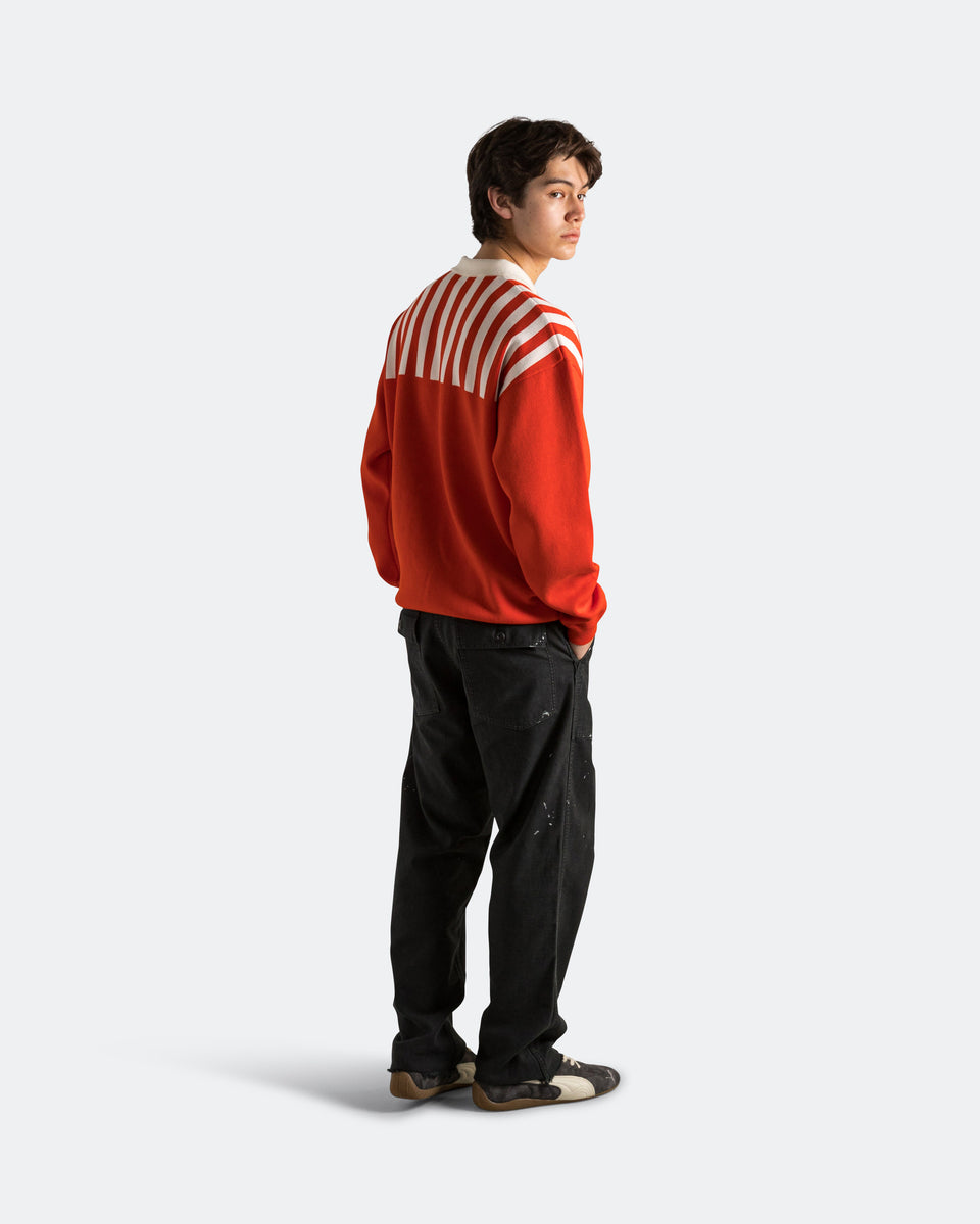 The NeverWorn VI Knit Jersey - Fierce Red | UP THERE