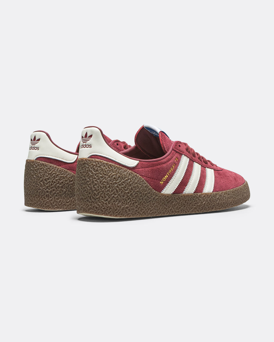 adidas - Montreal 76 - Noble Maroon/Off White-Gum | UP THERE