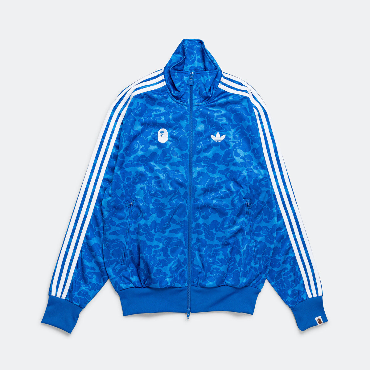 FB Track Top AOP x BAPE - Blue | UP THERE