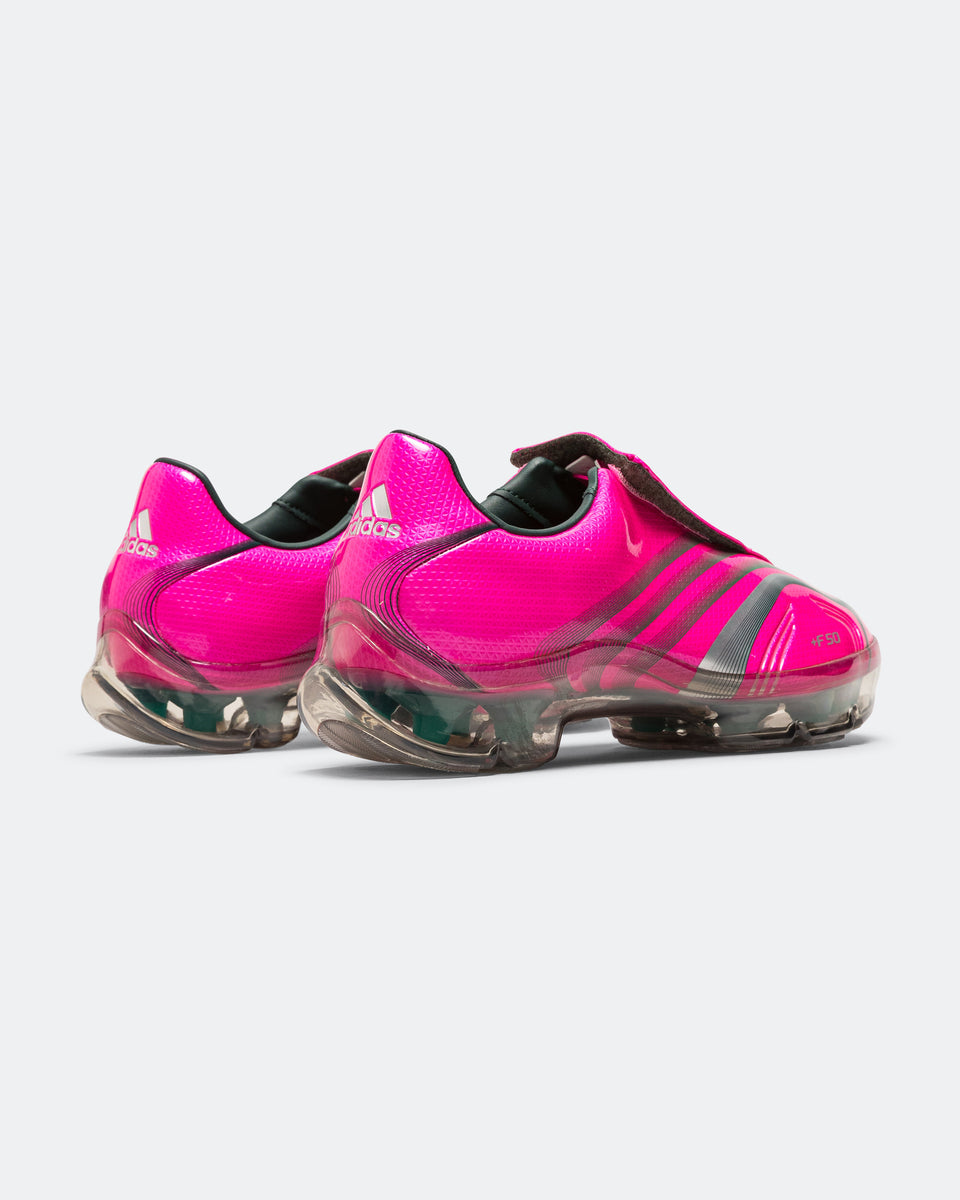 adidas - F50 Adiframe - Shock Pink/Bold Green-Silver Metallic | UP THERE
