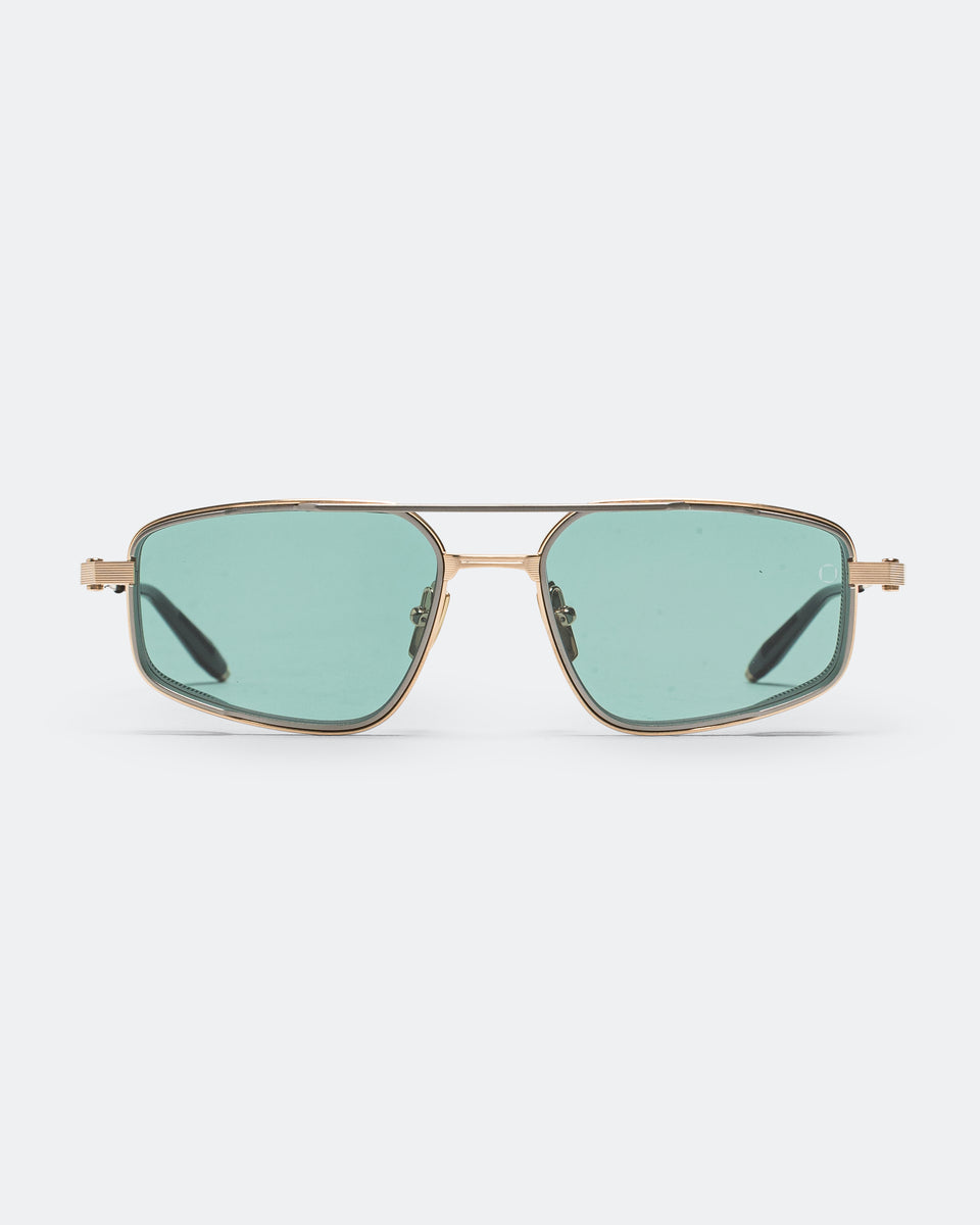 Akoni - Atlantis - Brushed 12k Gold w/Matte Black Palladium - Black ...