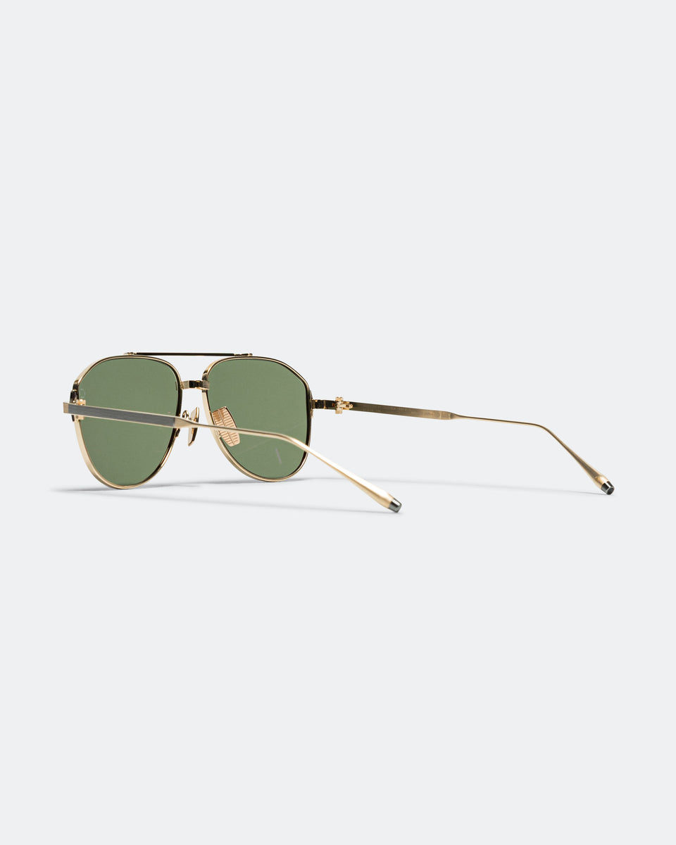 Akoni - Helios - Brushed Gold/Black Palladium-Black Enamel | UP THERE