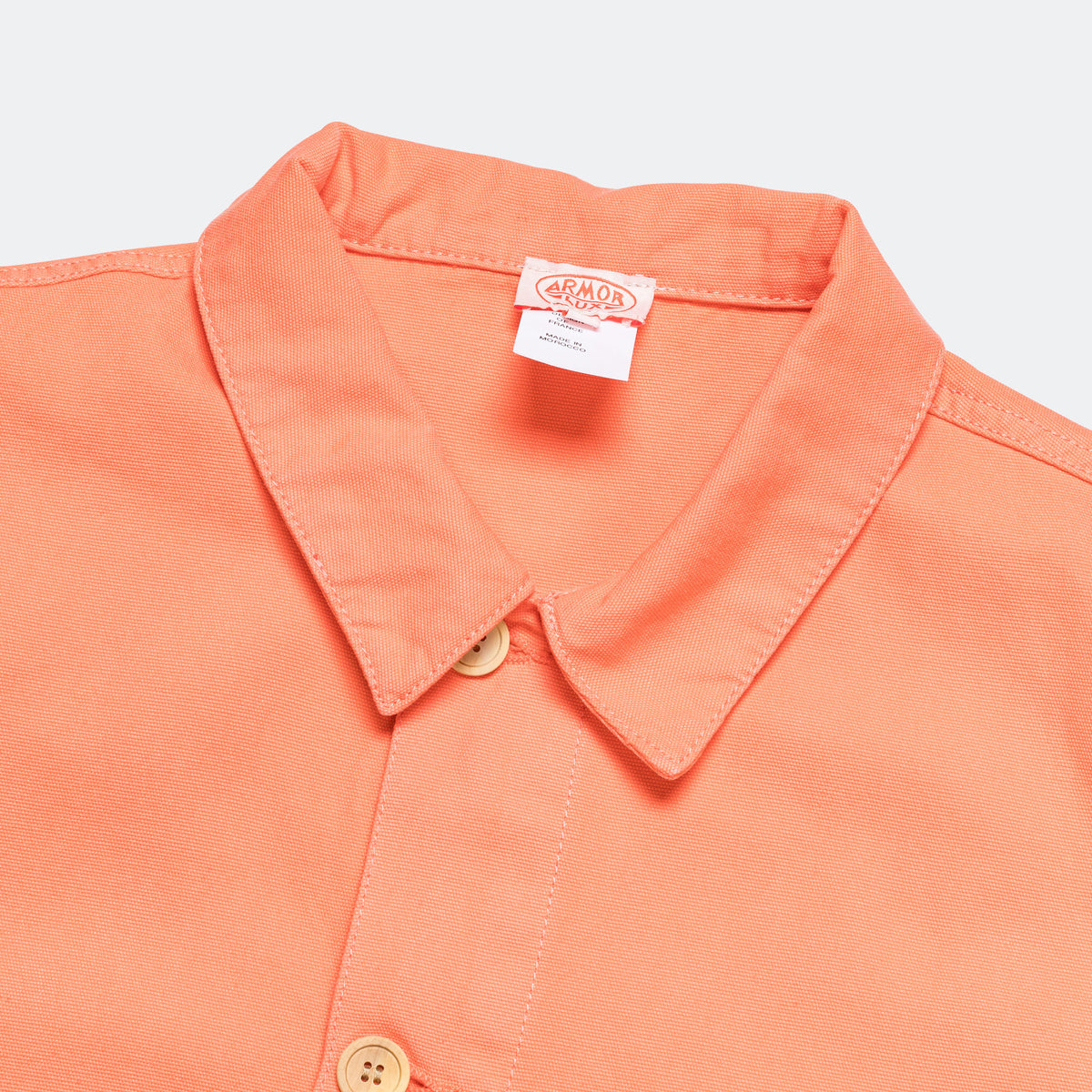 Heritage Fisherman's Jacket - Coral | UP THERE