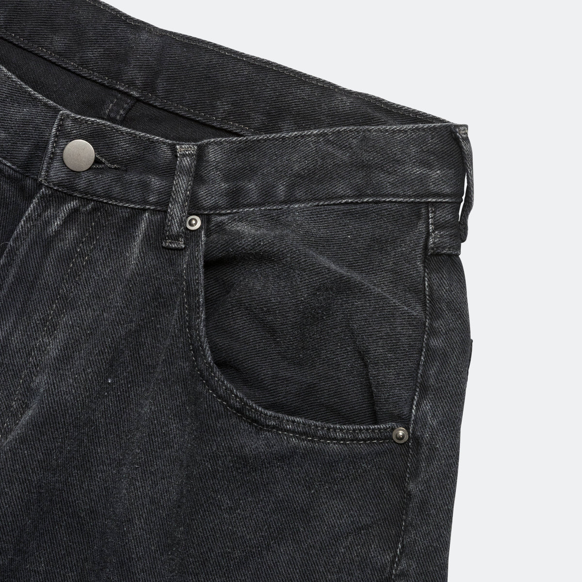 Faded Cargo Pants - Black | UP THERE