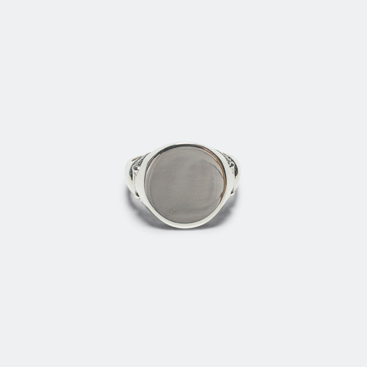 Bleue Burnham Bamboo Signet Ring - 925 Silver | UP THERE