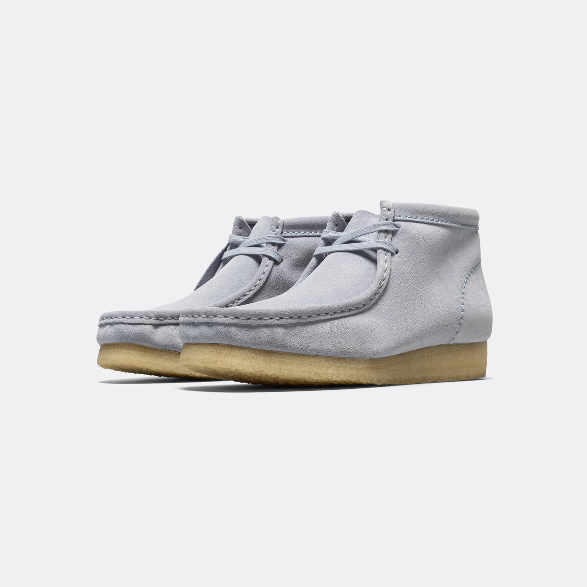 Clark's Wallabee Boot - Cloud Grey Suede | UP THERE