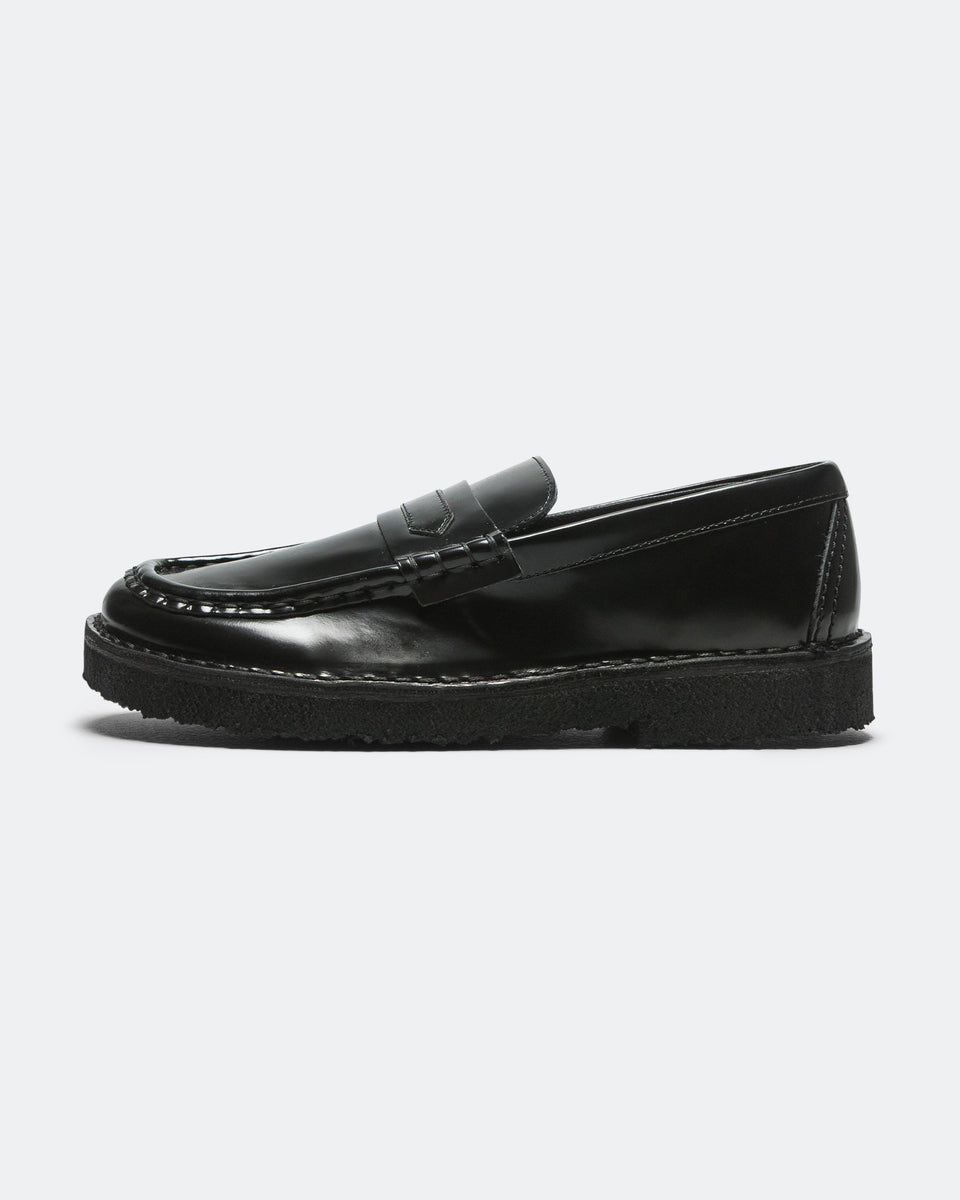 Clarks - Womens Nomad Loafer - Black Patent | UP THERE