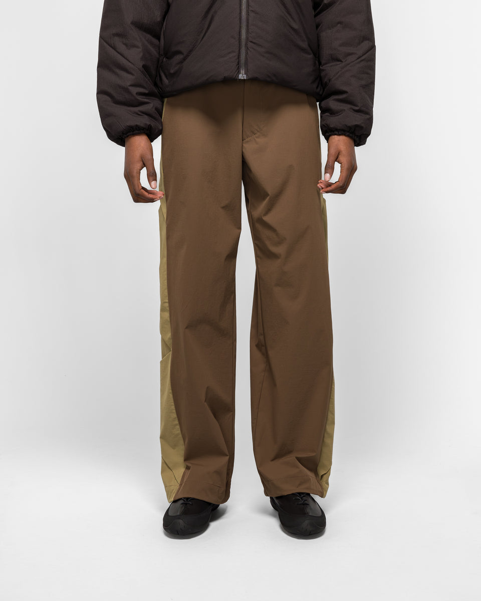 Colin Meredith - Braided Trouser - Desert/Olive | UP THERE