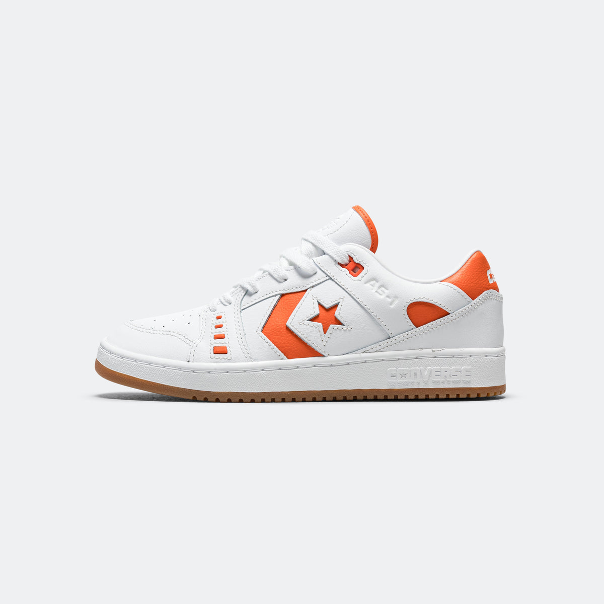 Converse AS-1 Pro Low - White/Orange | UP THERE
