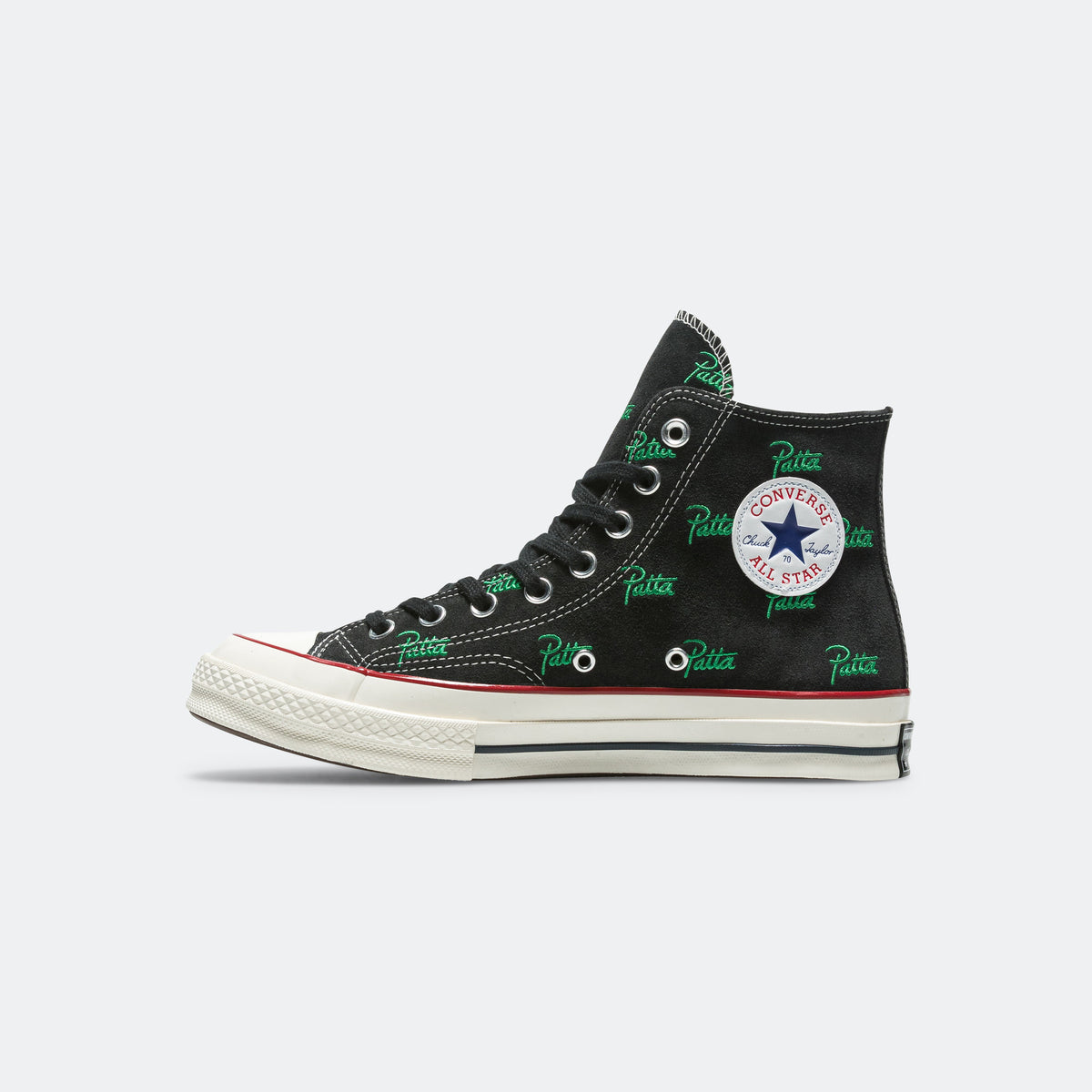Converse CT 70 Hi x Patta - Black | UP THERE