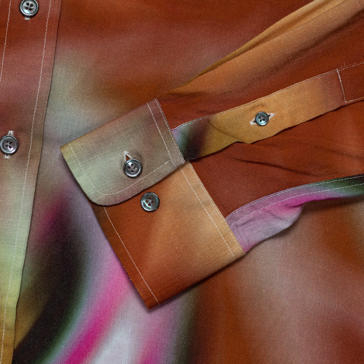 Corridor Colour Blur Shirt - Orange | UP THERE