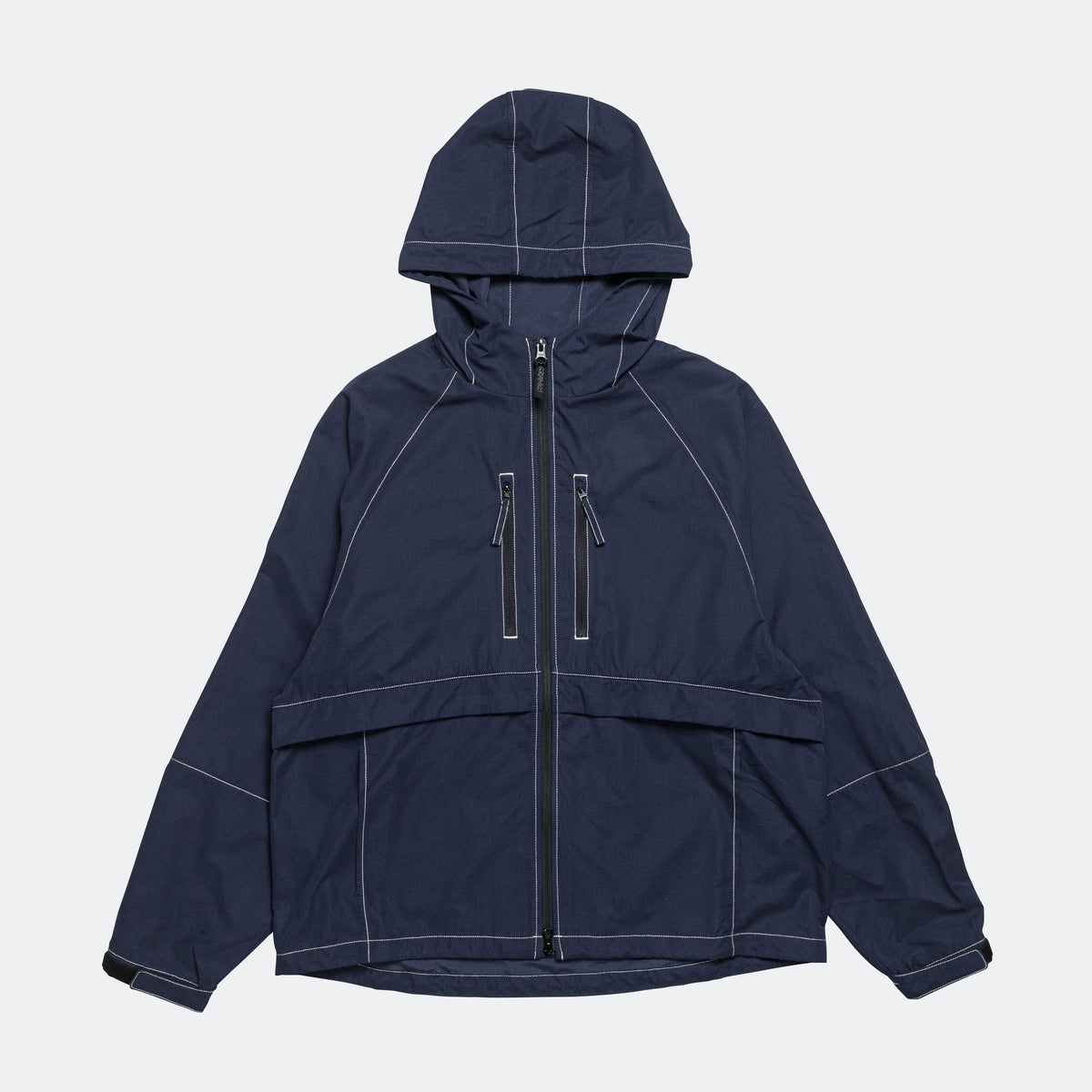 Sonora Hooded Jacket - Navy | UP THERE