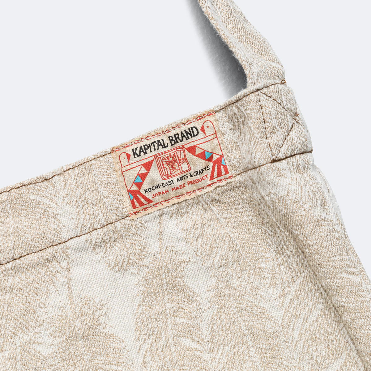 12oz MAGPIE Denim MEDICINE Bag(L) - Ecru | UP THERE