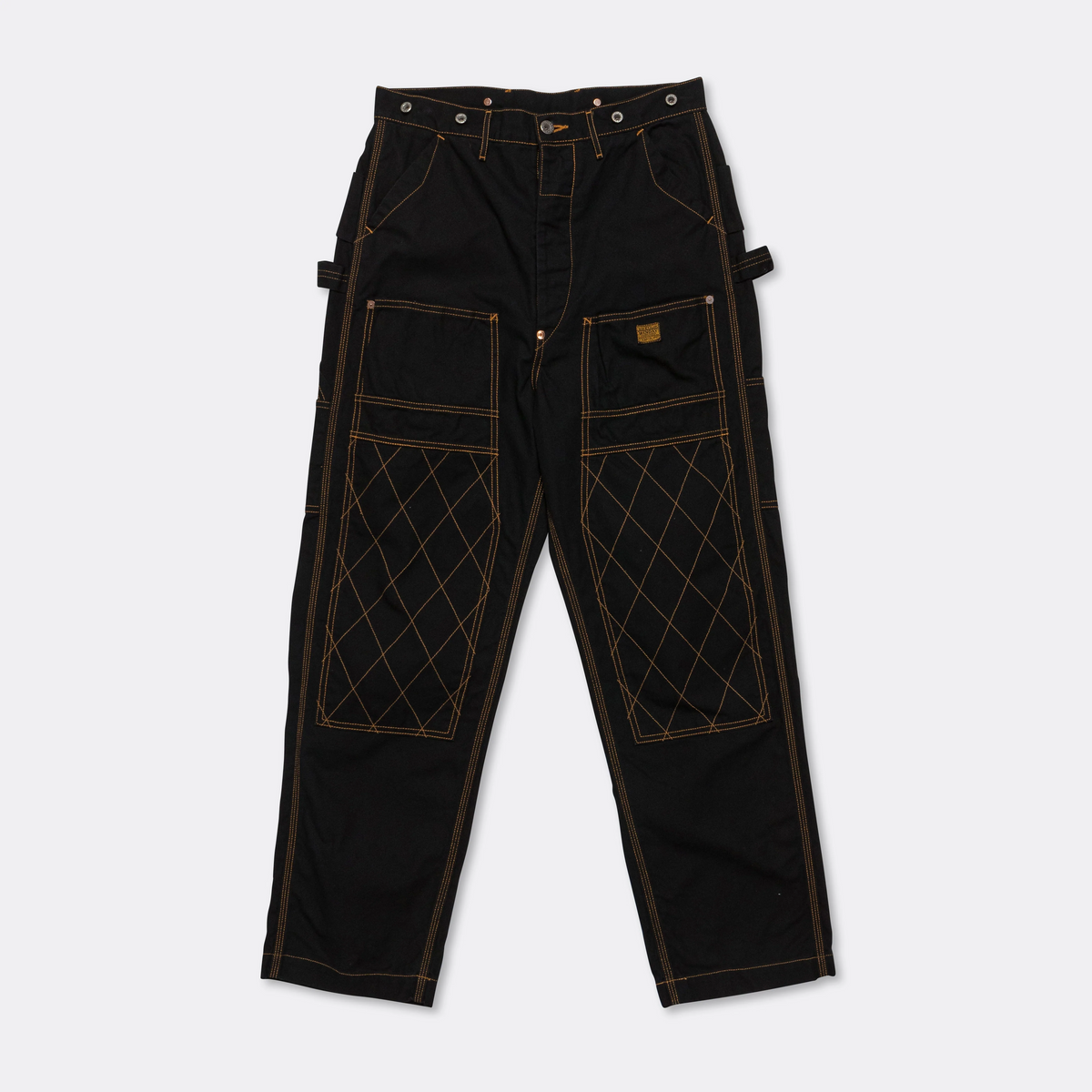 Light Canvas LUMBER Pants - Black | UP THERE