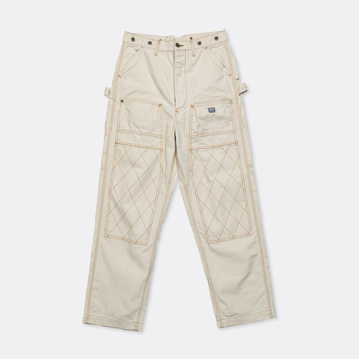 Light Canvas LUMBER Pants - Ecru | UP THERE