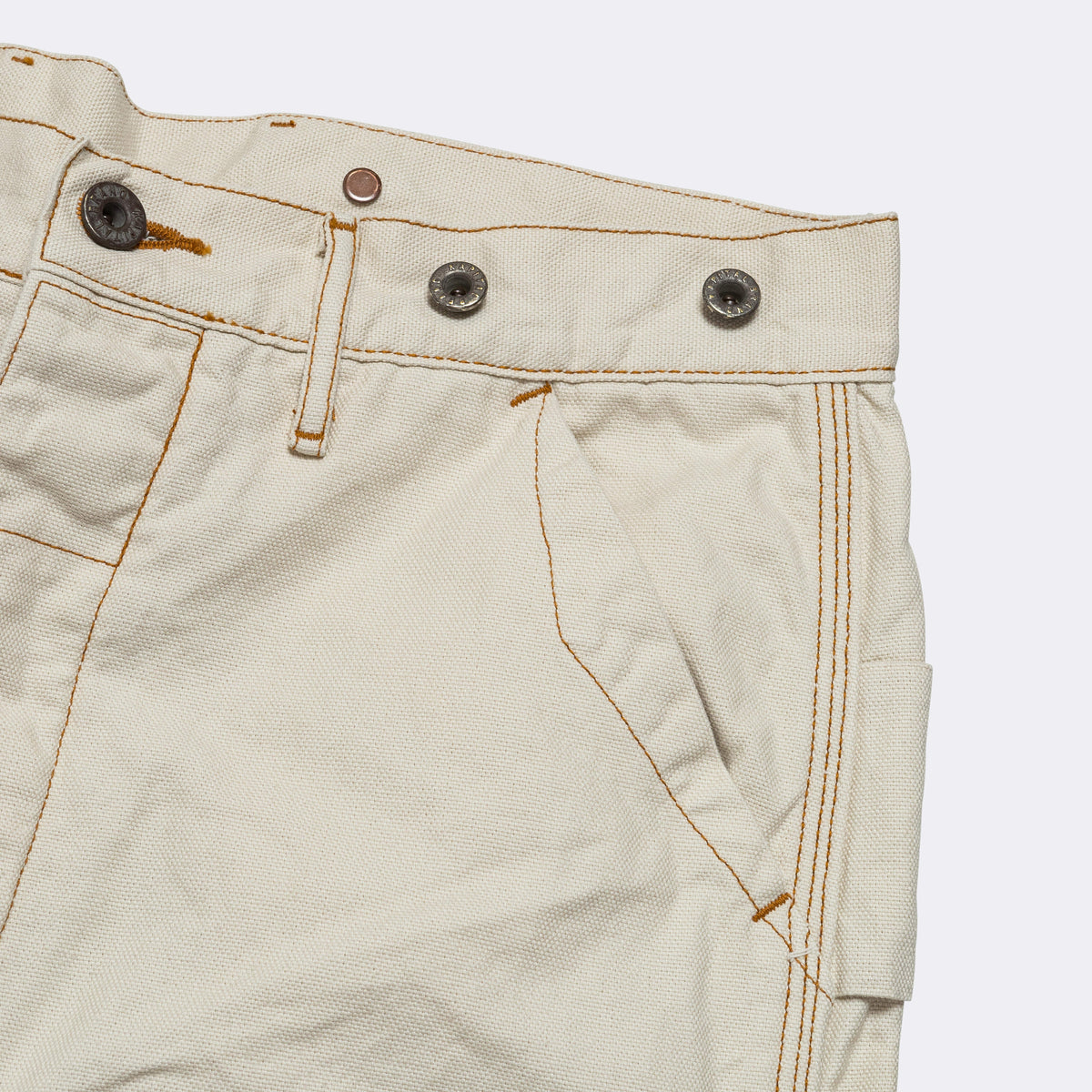 Light Canvas LUMBER Pants - Ecru | UP THERE