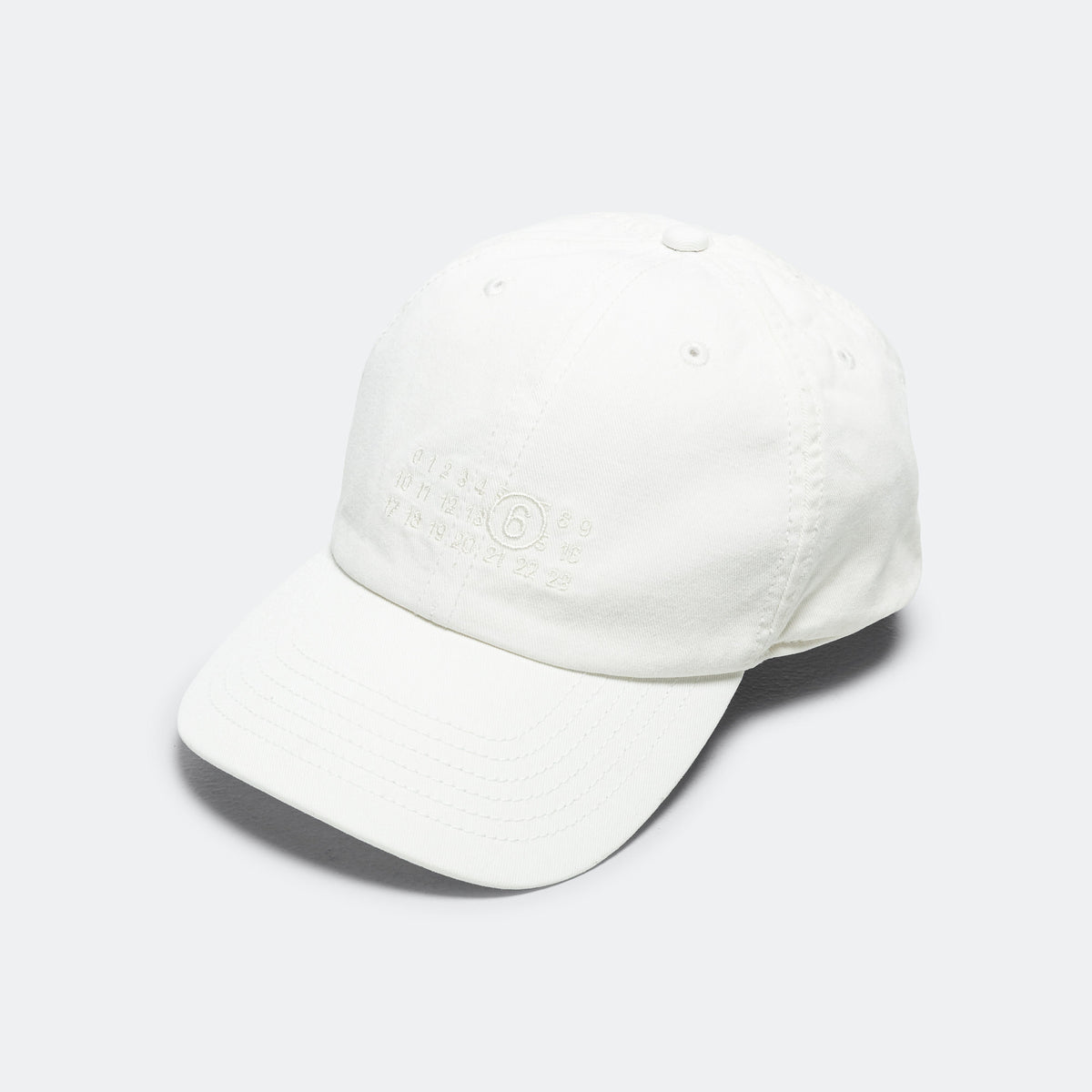 Numeric Signature Cap - Ecru | UP THERE