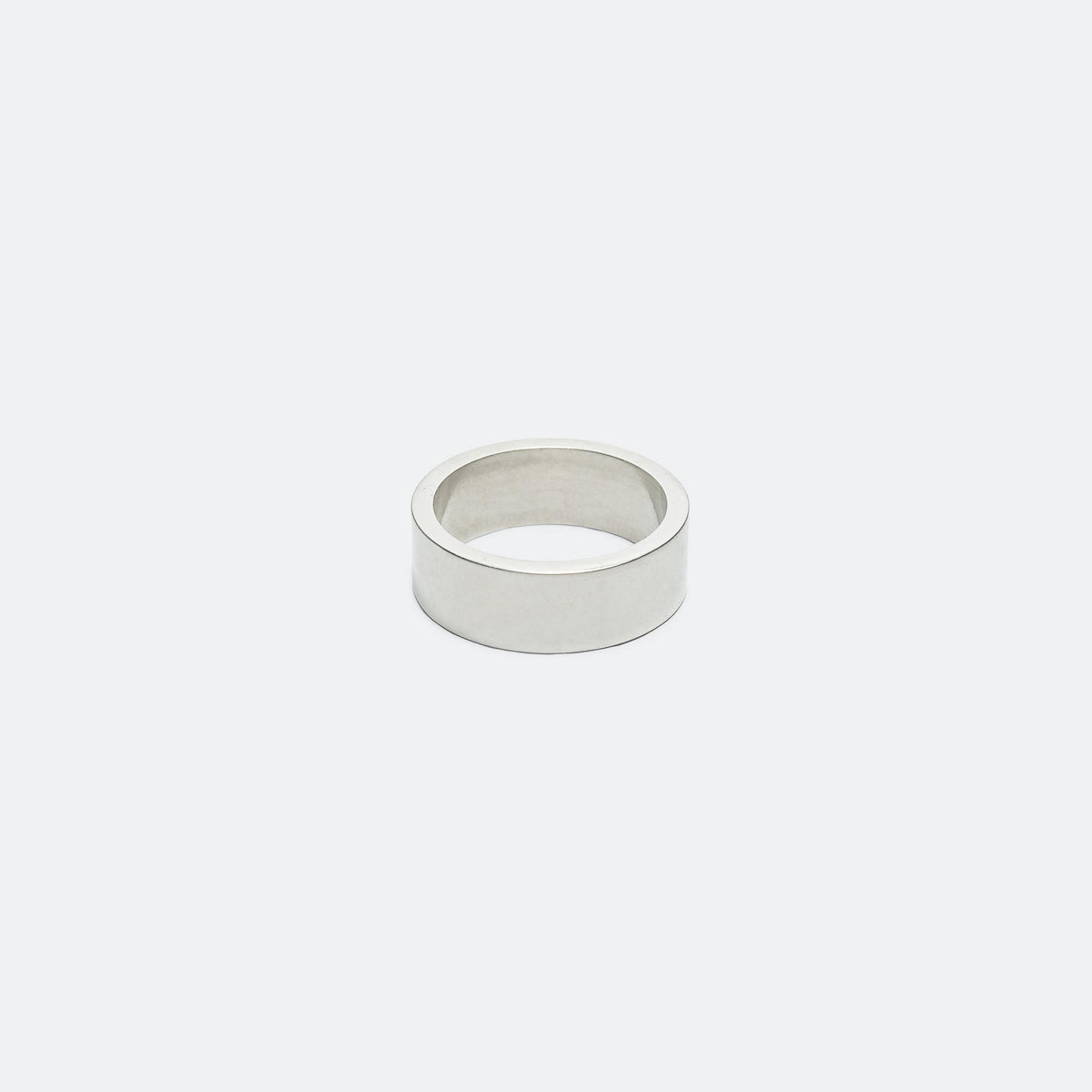 Maison Margiela MM6 Signature Ring - Silver | UP THERE