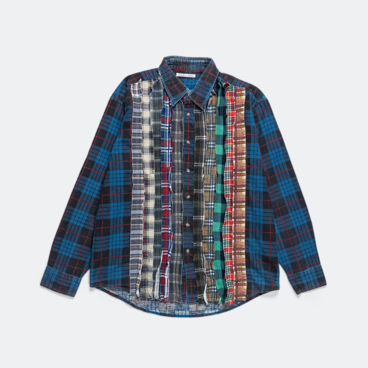 Needles FW24 Rebuild Flannel Ribbon Shirt - Medium #3 | UP THERE