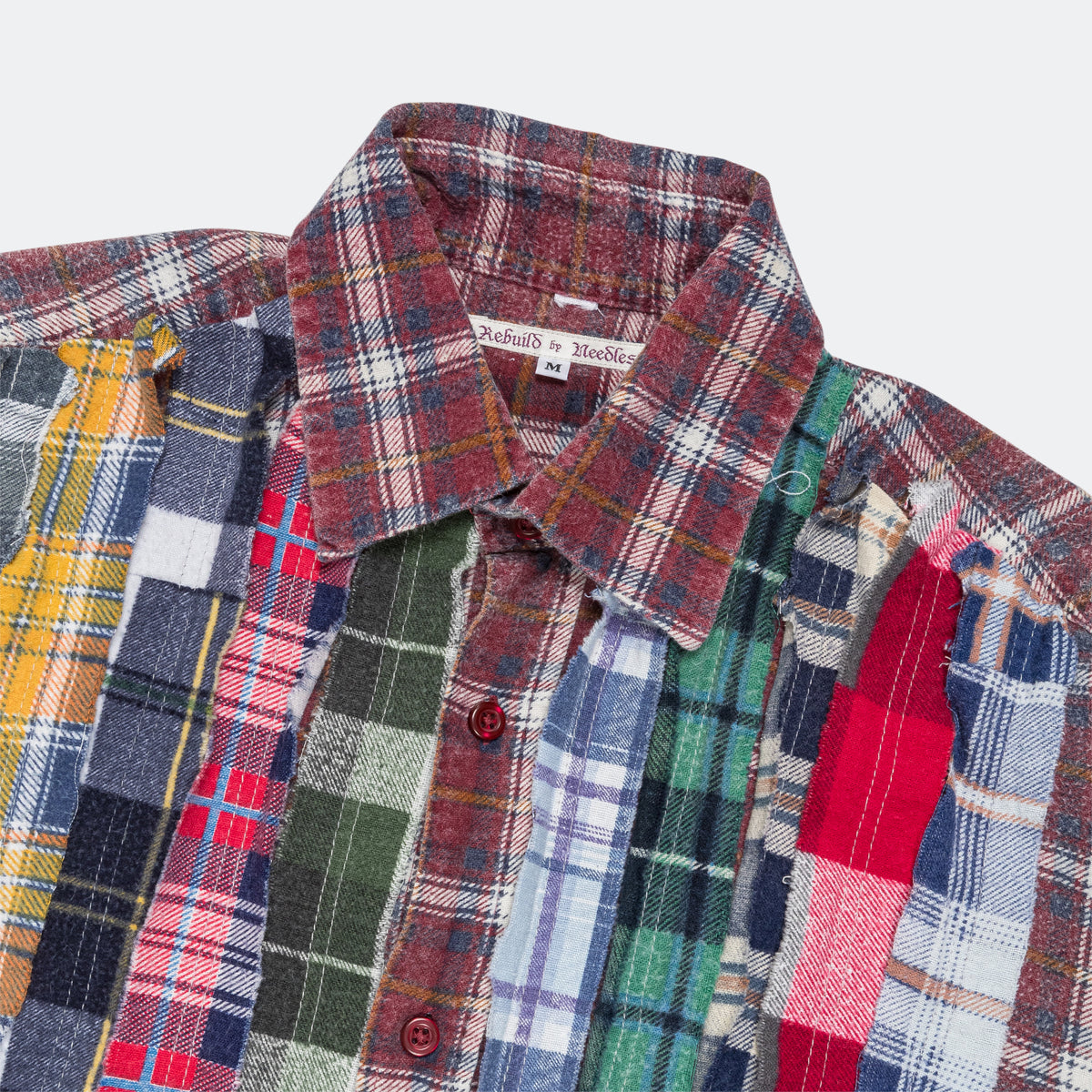 Rebuild Flannel Ribbon Shirt SS25 - Medium #3 | UP THERE