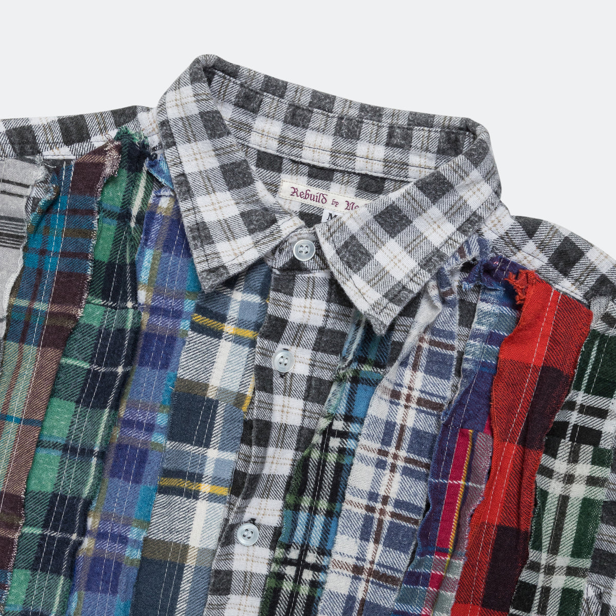 Rebuild Flannel Ribbon Shirt SS25 - Medium #5 | UP THERE