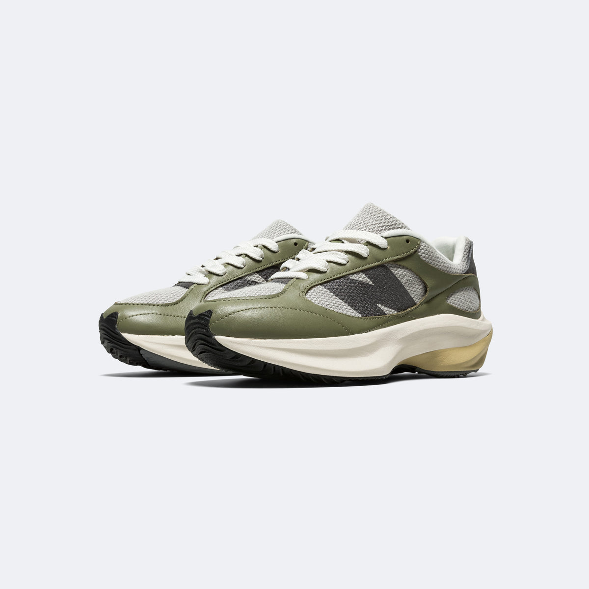 New Balance WRPD RUNNER 'Leather Pack' - Olive Green | UP THERE