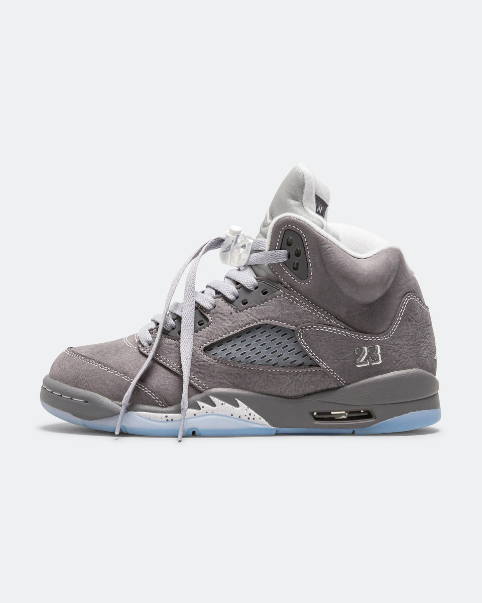 Jordan - Air Jordan 5 Retro (GS) - Lt Graphite/White-Wolf Grey | UP THERE