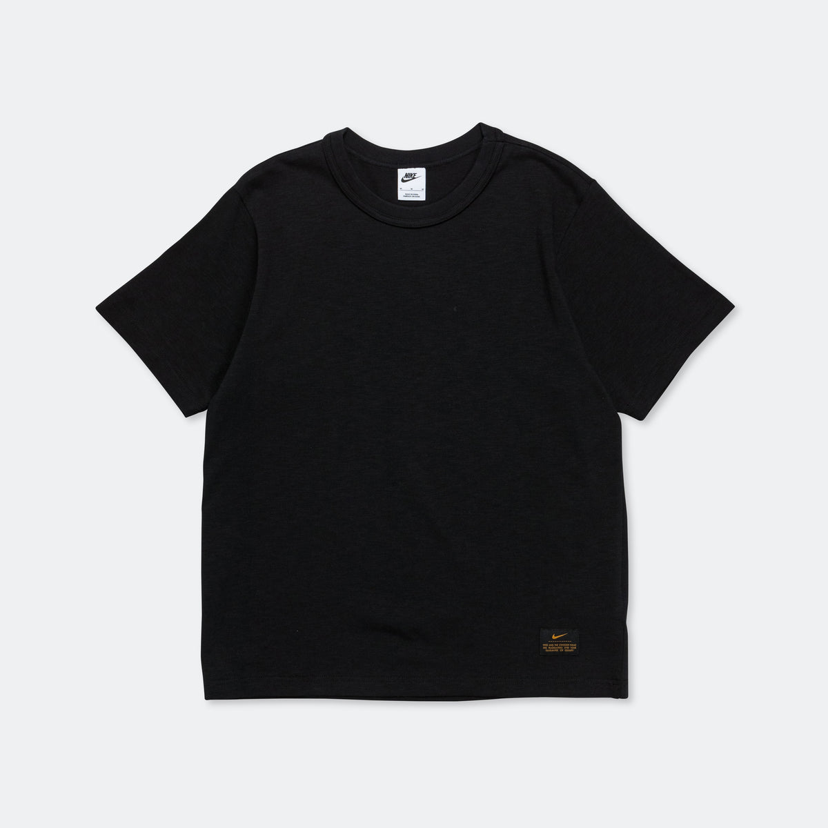 Nike Life SS Knit Top - Black | UP THERE