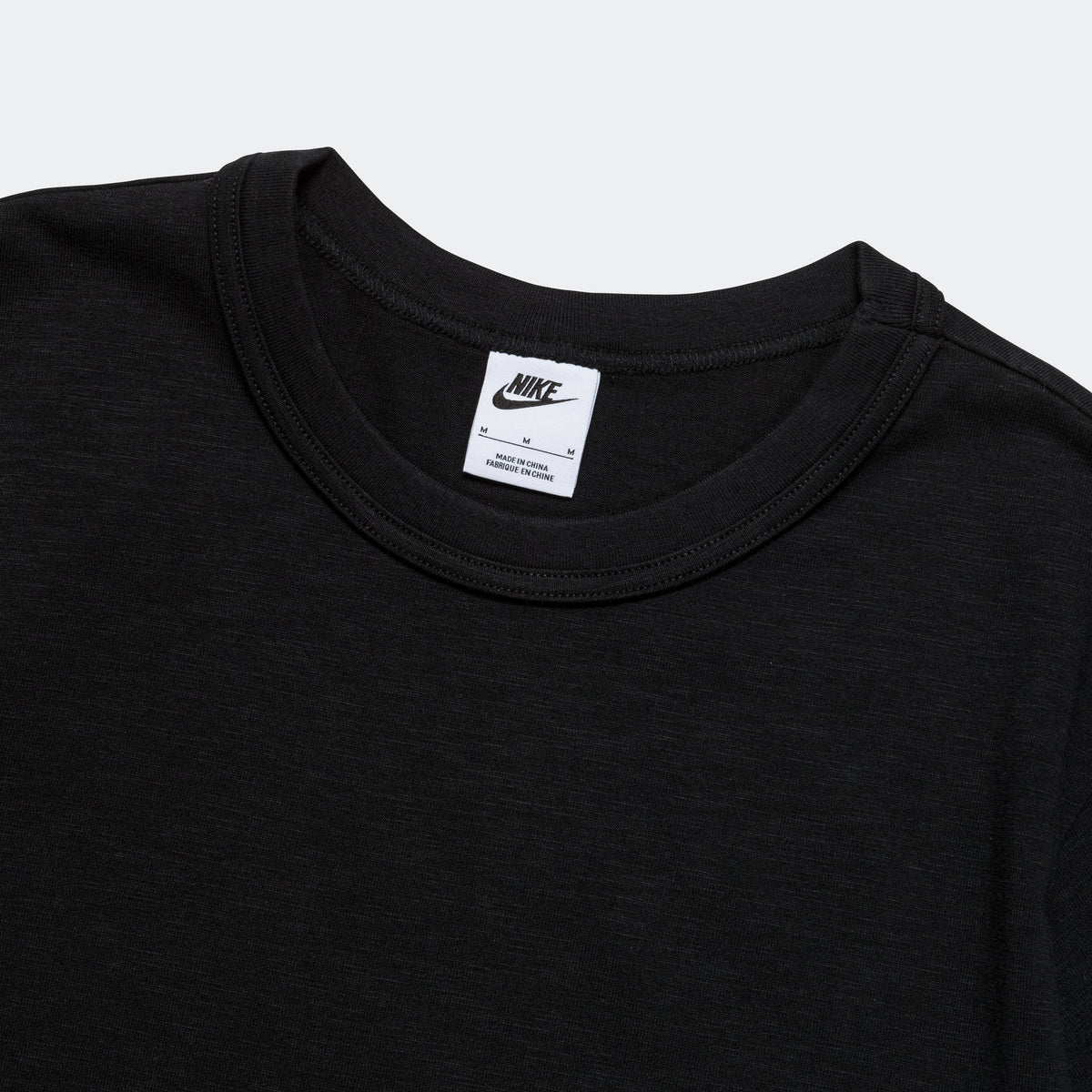 Nike Life SS Knit Top - Black | UP THERE