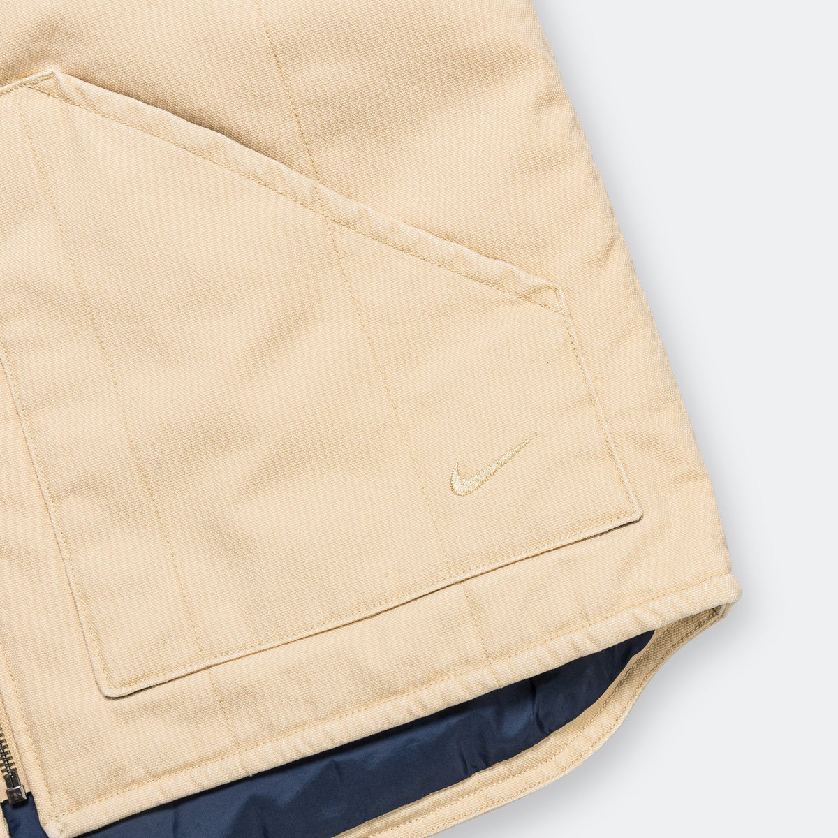 Nike Life Padded Work Vest - Sesame | UP THERE