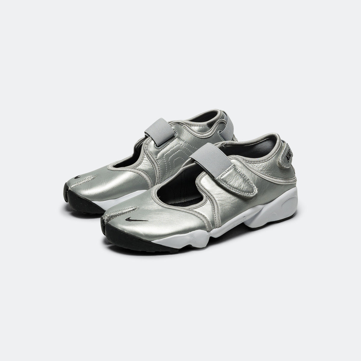 Womens Air Rift - Metallic Silver/Sail-Black | UP THERE