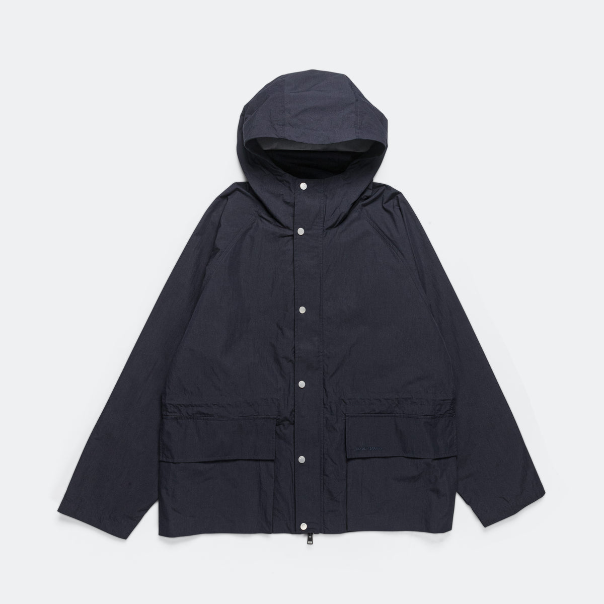 Herluf Tech Poplin Jacket - Dark Navy | UP THERE