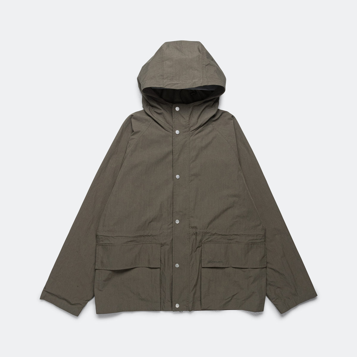 Herluf Tech Poplin Jacket - Ivy Green | UP THERE