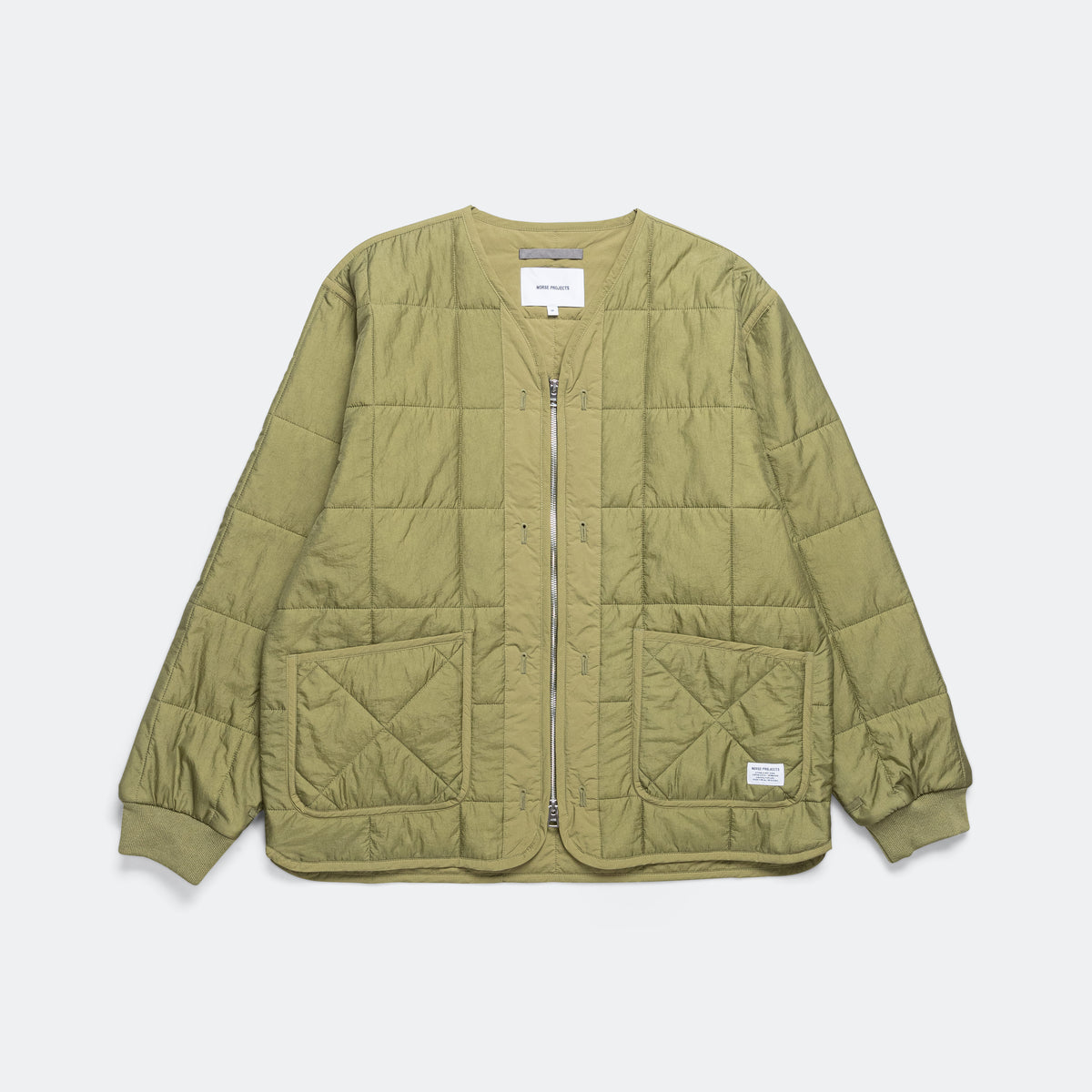 Military Liner Jacket - Moss Green | UP THERE