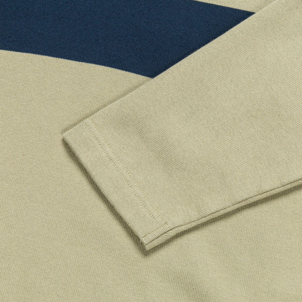 Ruben Brushed Striple LS Polo - Elm | UP THERE