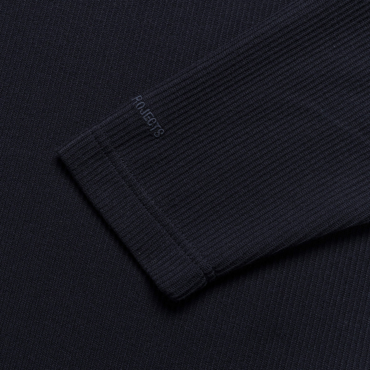 Ruben Double Face LS Polo - Dark Navy | UP THERE
