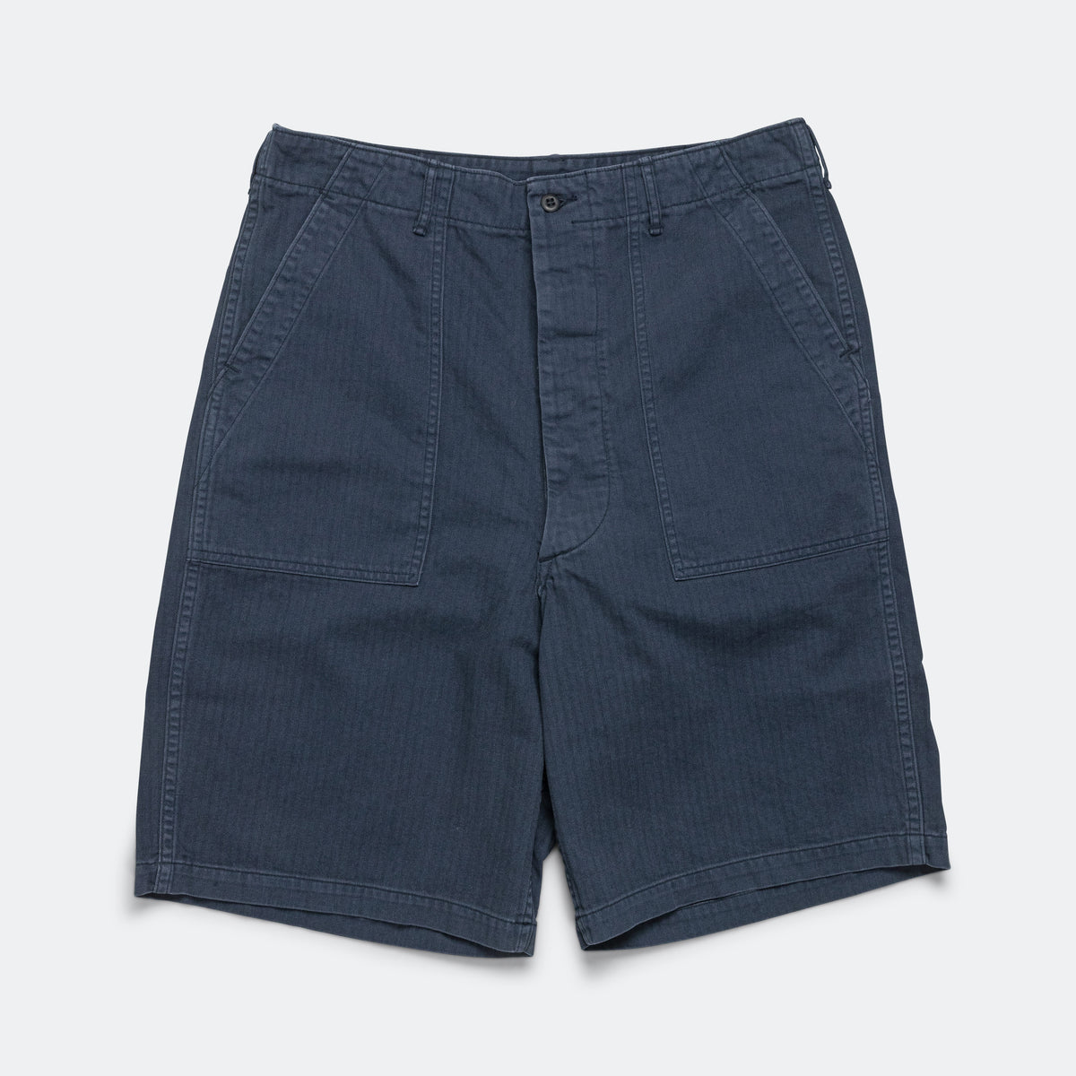 orSlow Summer Fatigue Shorts - Navy | UP THERE