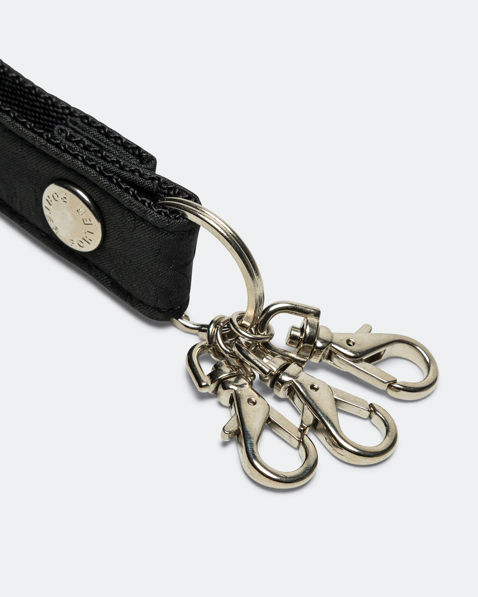 Porter Yoshida & Co - GHILLIE Key Holder - Woodland Camo Black | UP THERE