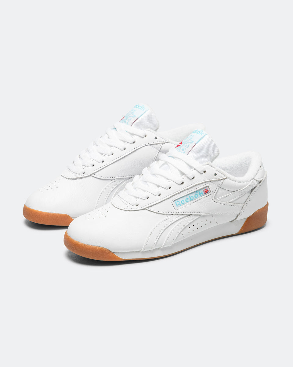 Reebok - Freestyle Lo - White/White | UP THERE