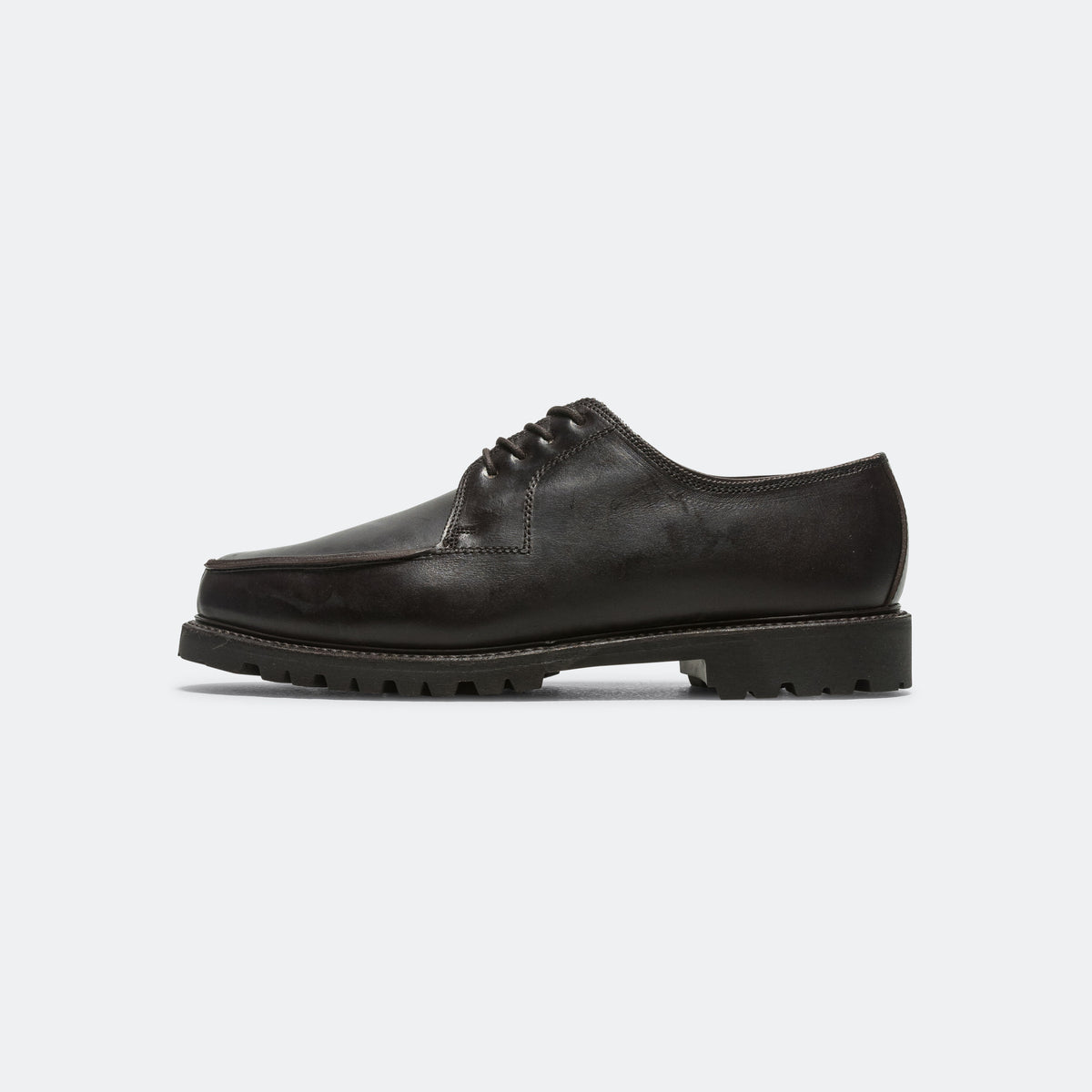 Lace Up Shoes - Mocca Leather | UP THERE
