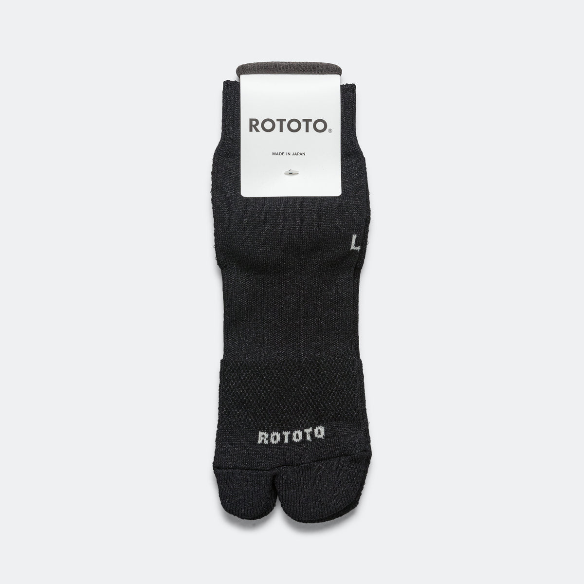 Split-Toe Ankle Sock - Black | UP THERE