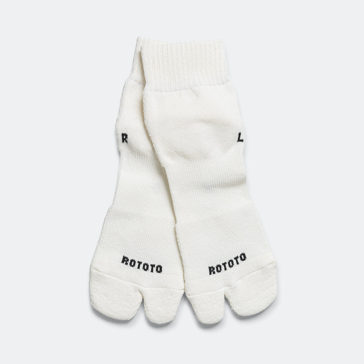 Split-Toe Ankle Sock - White | UP THERE