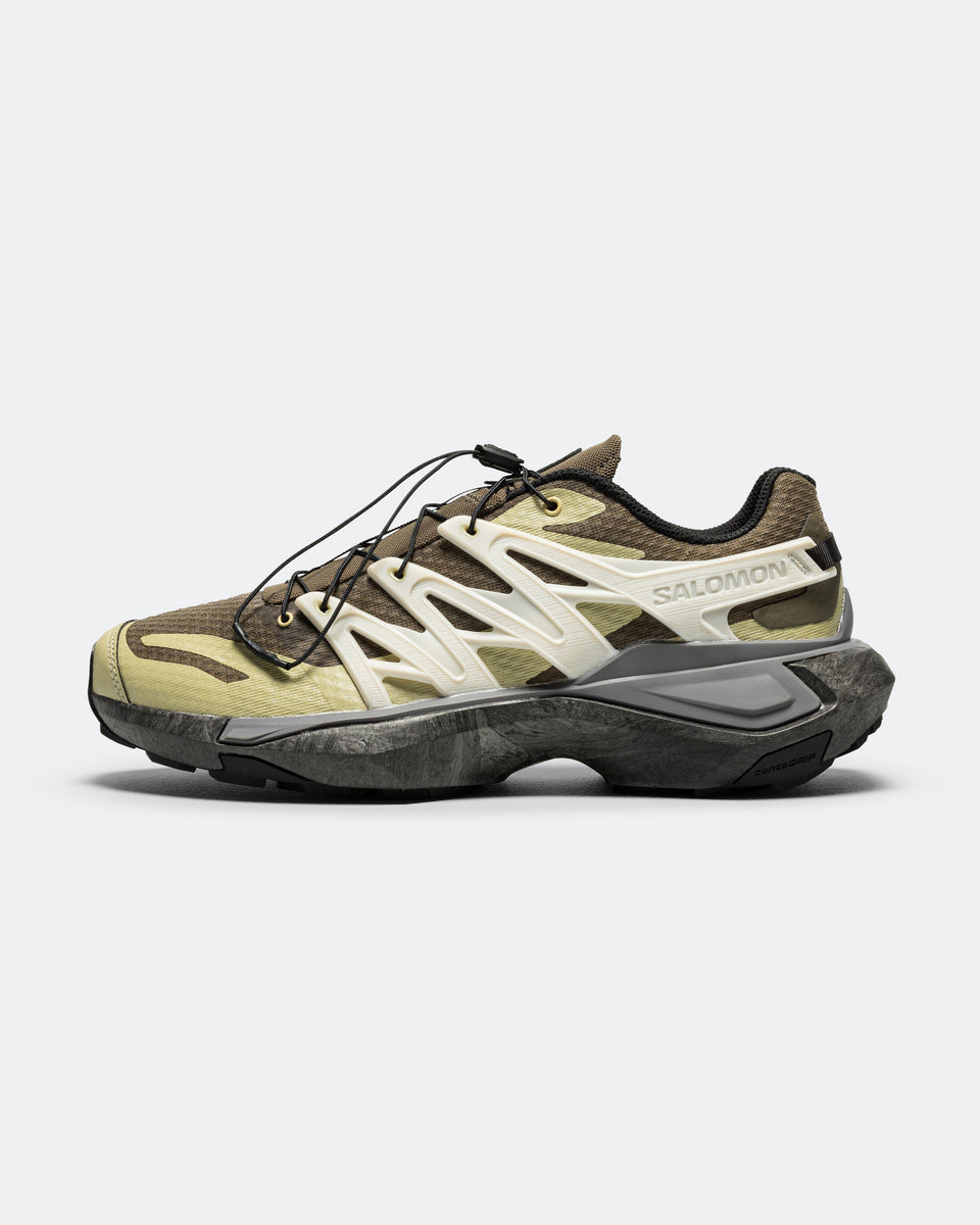 Salomon - XT PU.RE Advanced - Stone Grey/Pale Olive Green-Vanilla Ice ...