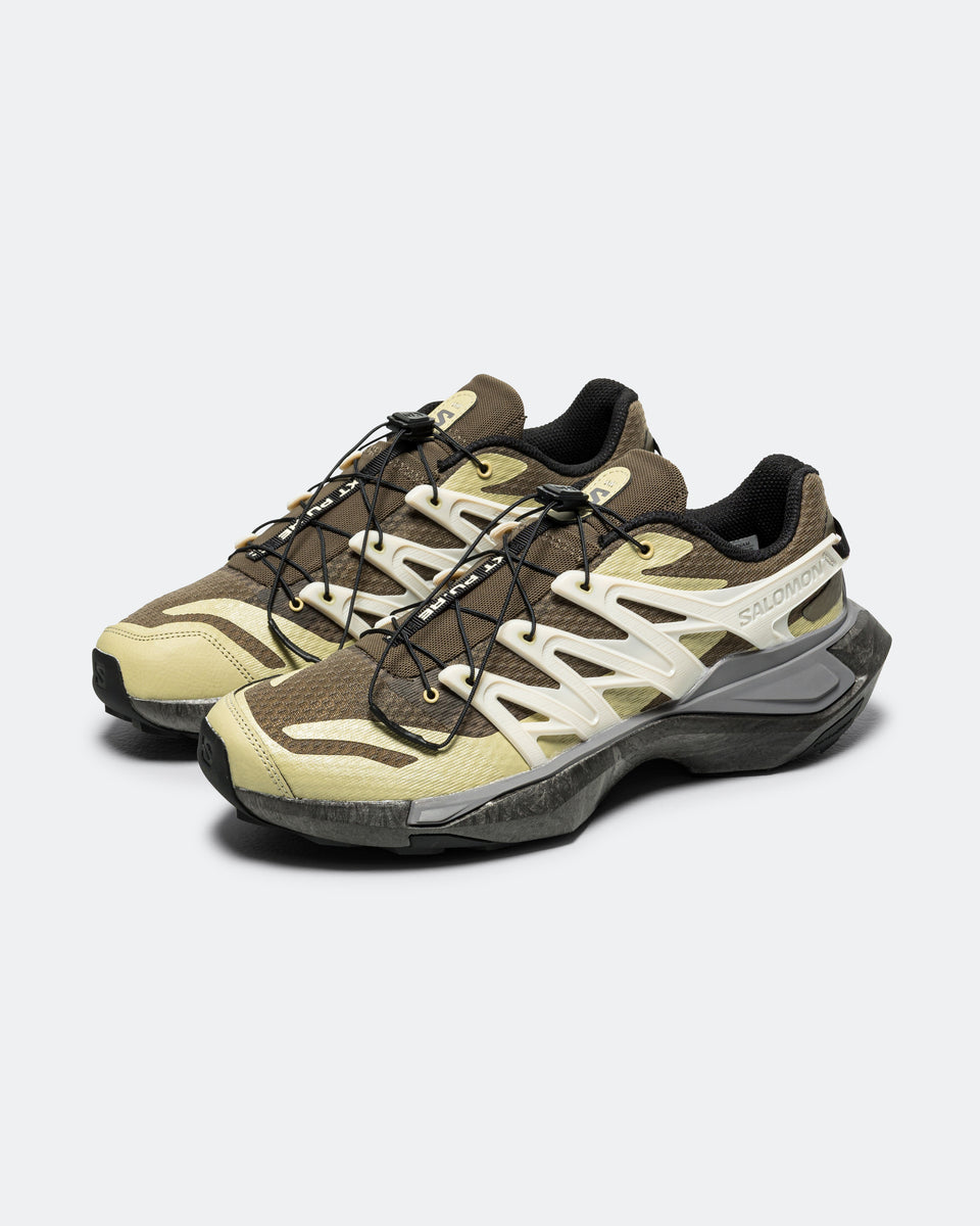 Salomon - XT PU.RE Advanced - Stone Grey/Pale Olive Green-Vanilla Ice ...