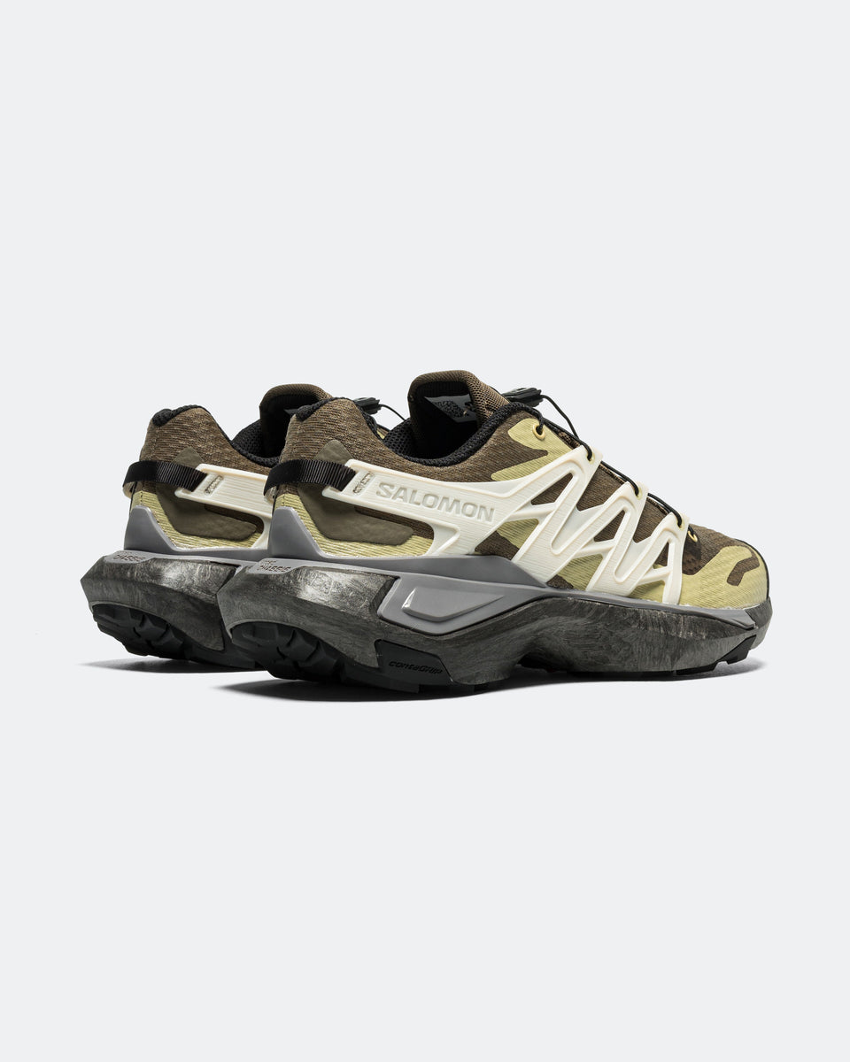 Salomon - XT PU.RE Advanced - Stone Grey/Pale Olive Green-Vanilla Ice ...