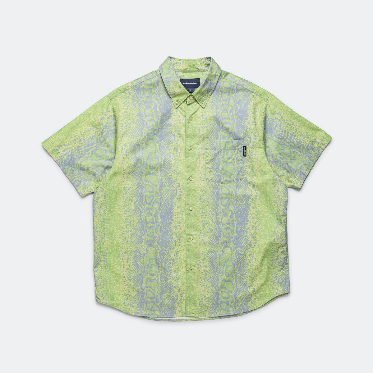 Python SS Shirt - Light Green | UP THERE