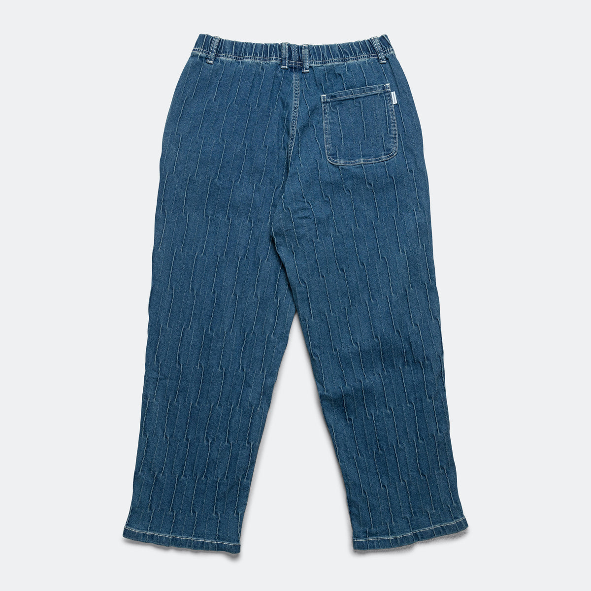 Denim Loose Pant - Blue | UP THERE